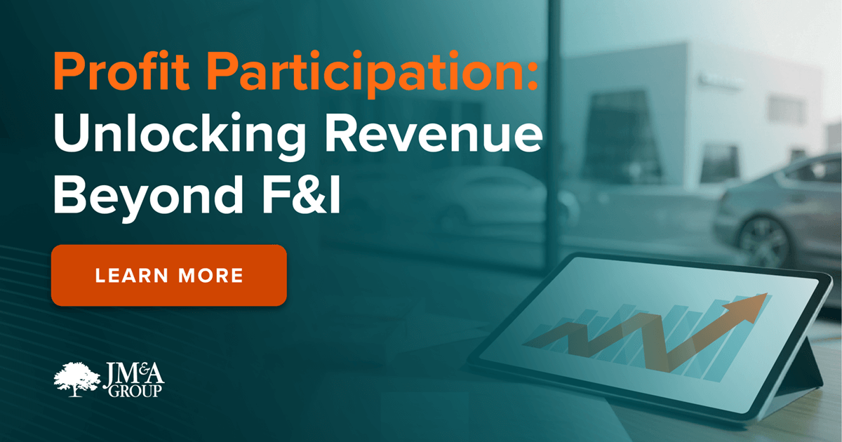 Maximizing Dealership Profit with Profit Participation Programs