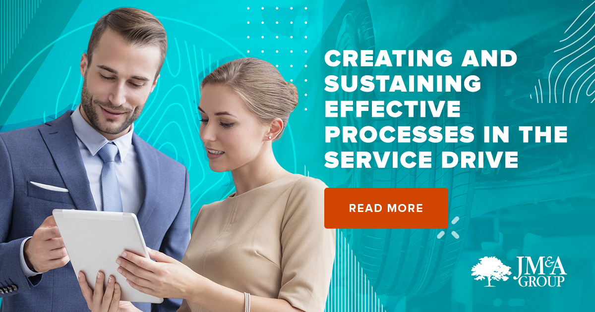 Creating and Sustaining Effective Processes in the Service Drive
